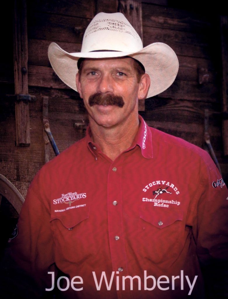 Wimberly, Joe - Inductee of the Texas Rodeo Cowboy Hall of Fame