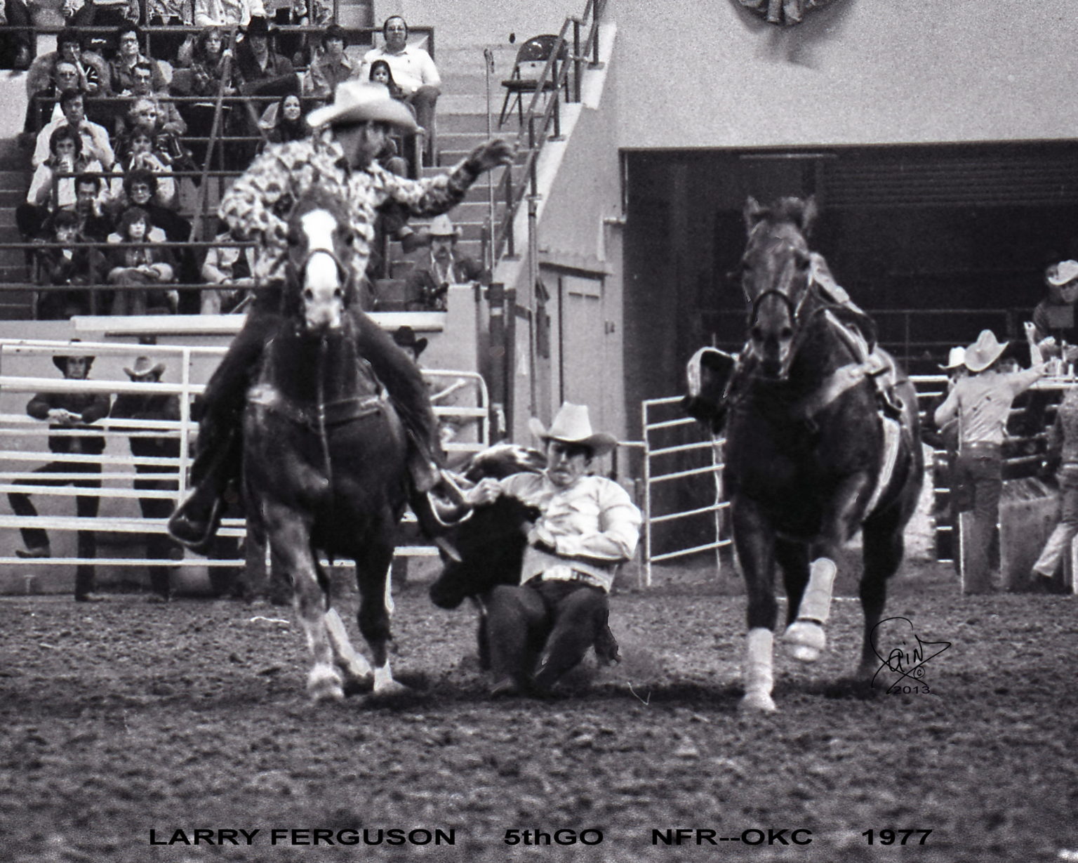 Ferguson, Larry - Inductee of the Texas Rodeo Cowboy Hall of Fame