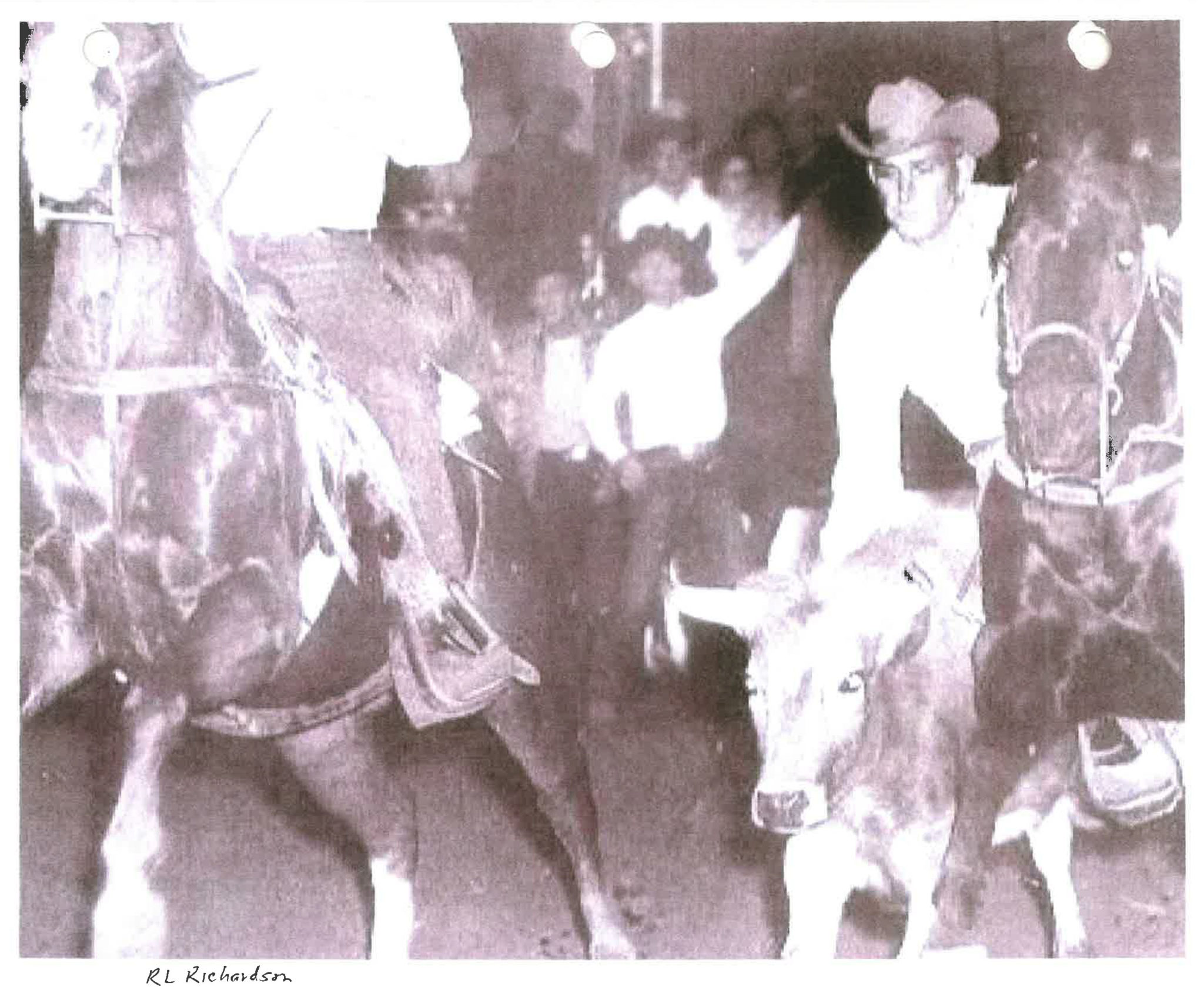 Richardson, Roy Lee - Inductee of the Texas Rodeo Cowboy Hall of Fame