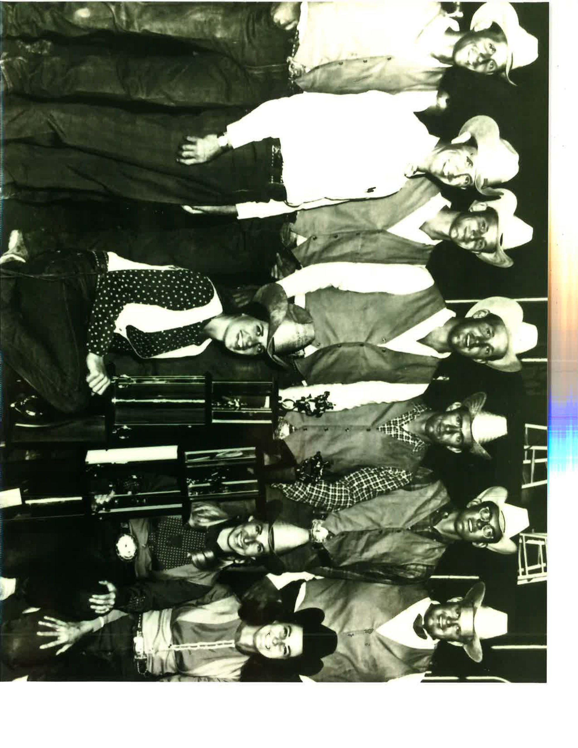 1968 SHSU group shot - Texas Rodeo Cowboy Hall of Fame