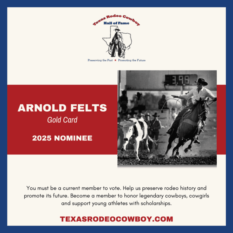 Gold Card - Texas Rodeo Cowboy Hall of Fame