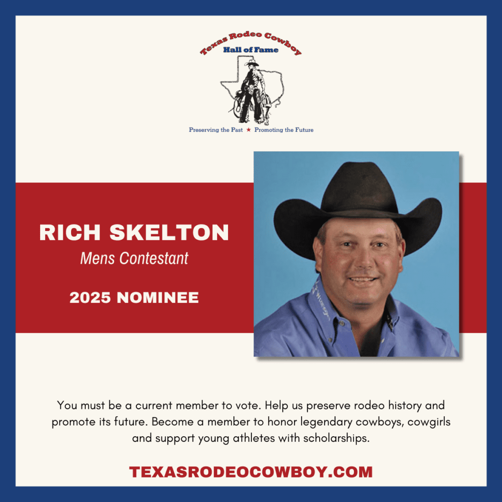 Men's Contestants - Texas Rodeo Cowboy Hall of Fame