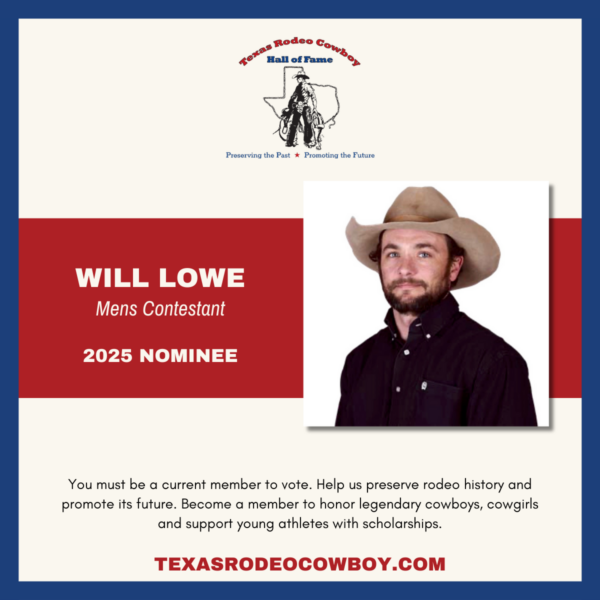 Men's Contestants - Texas Rodeo Cowboy Hall of Fame